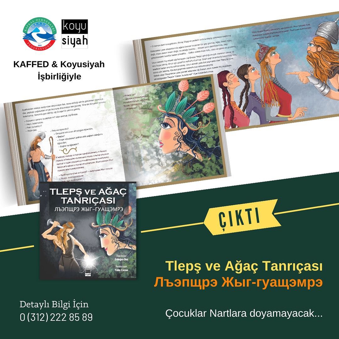 Nart Destanı Serisinin Yeni Kitabı Çıktı – KAFFED